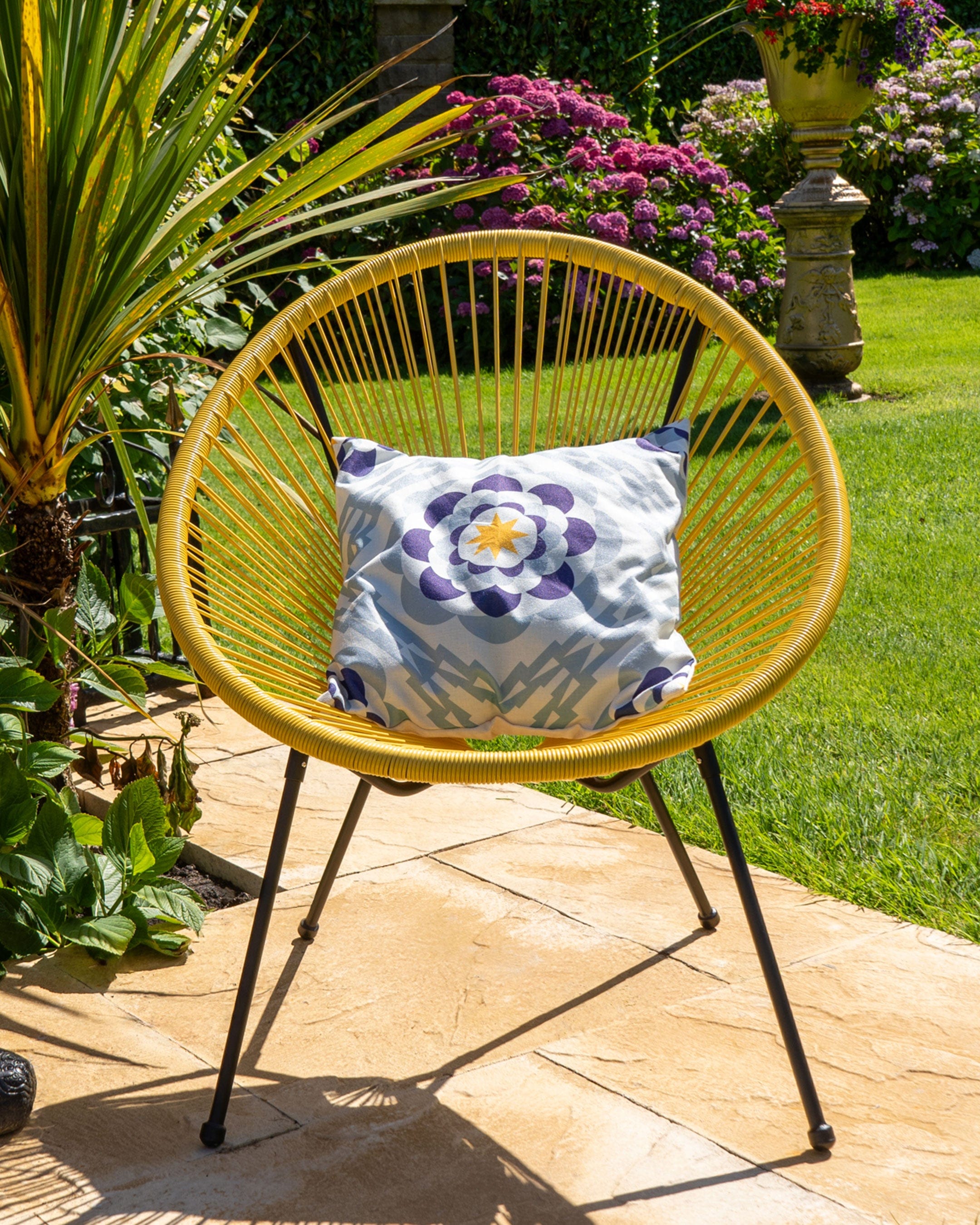 Yellow Egg Chair ESME Home